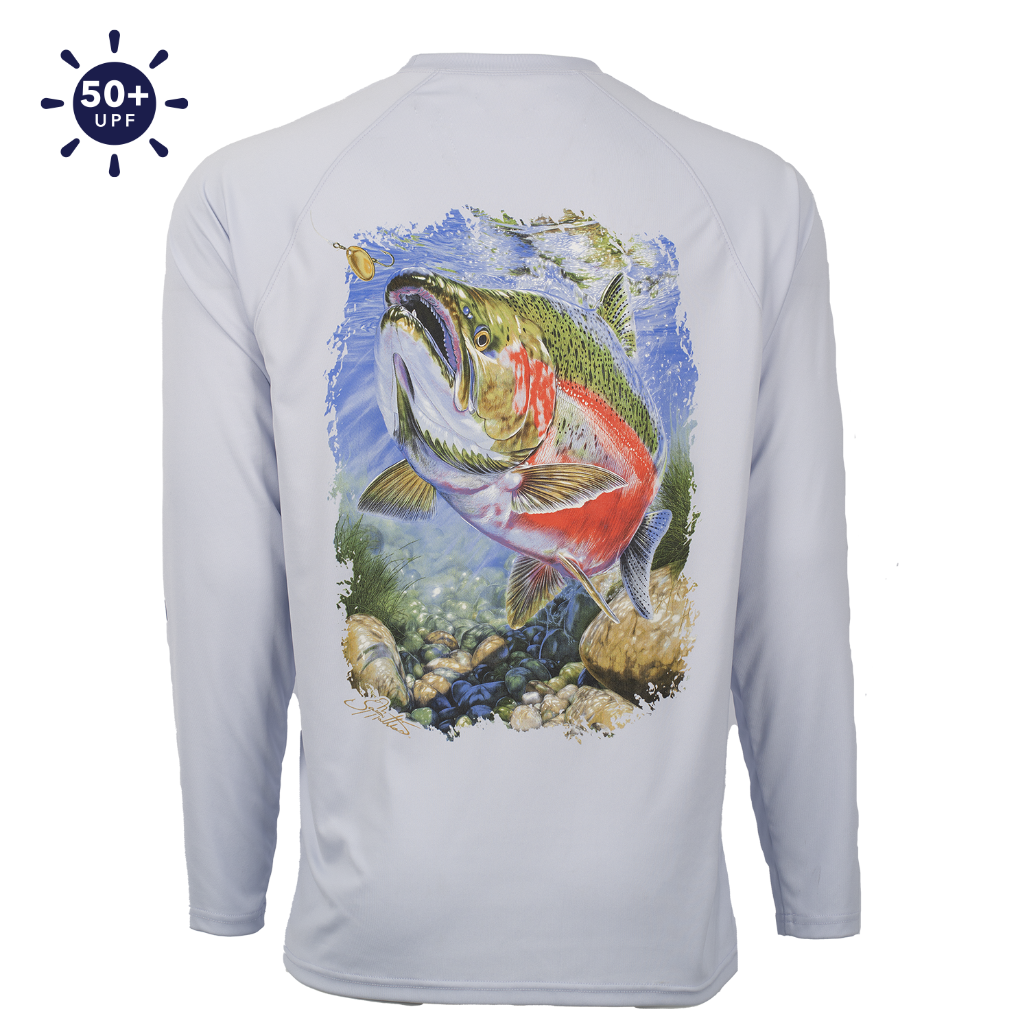 Hook M' Performance Long Sleeve - Steelhead – Bimini Bay Outfitters