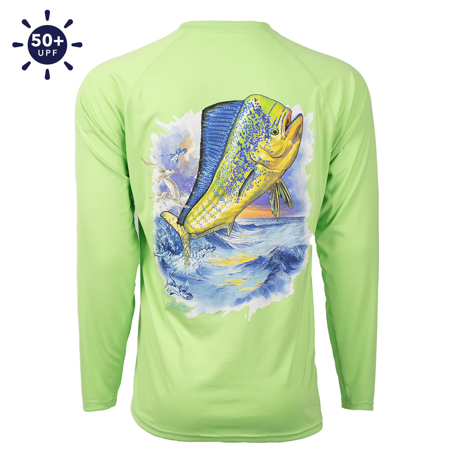 Hook M' Performance Long Sleeve - Mahi – Bimini Bay Outfitters